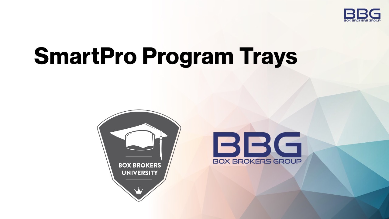 SmartPro Program Trays | Box Brokers Group